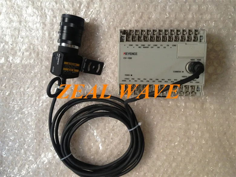 원래 키엔스 CV 100 기계 비전 시스템 원래 카메라 CV C1|광섬유장치| - AliExpress