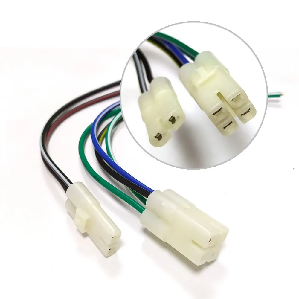 Motorcycle Ignition Coil Cdi Electric Cable Wire Harness Plug Head For ...