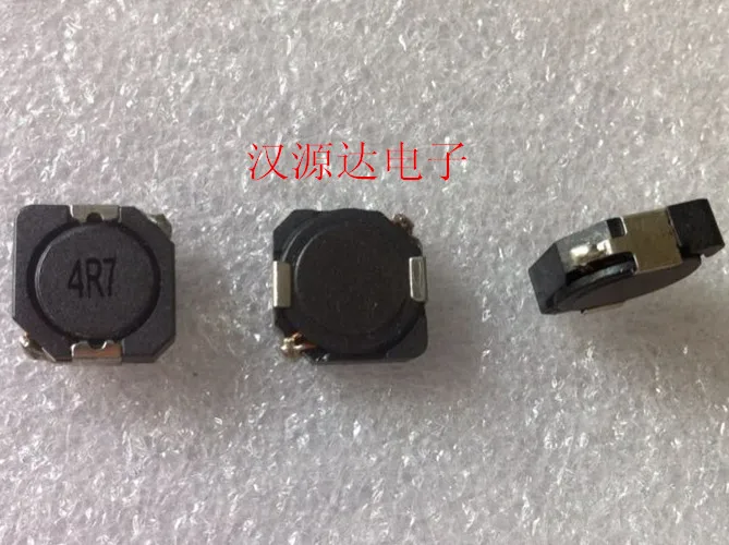 Inductor de potencia SMD, CDRH104R 4R7NC, 10x10x4mm, 4,7 uh, 5A, 4R7 ...