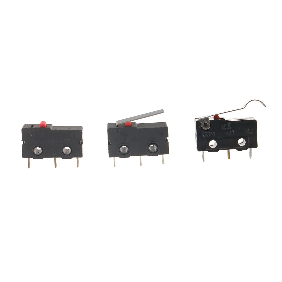 Switches 20 Pcs Momentary Lever Actuator Miniature Micro Switch ...