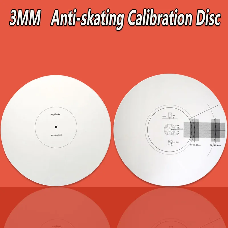 3MM-Anti-skating-Calibration-Disc-LP-Vinyl-Record-Turntable-Tachometer ...