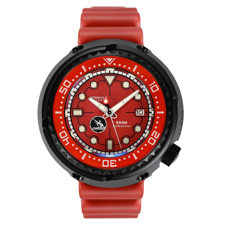 RDUNAE-RETANGULA-R1ZK-II-Red-Titanium-Alloy-Sapphire-Diving-Luminous ...