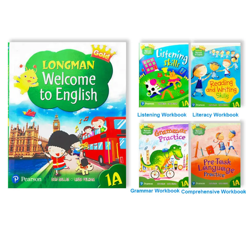 5-Book-New-Edition-of-Hong-Kong-Longman-Primary-School-English-Textbook ...