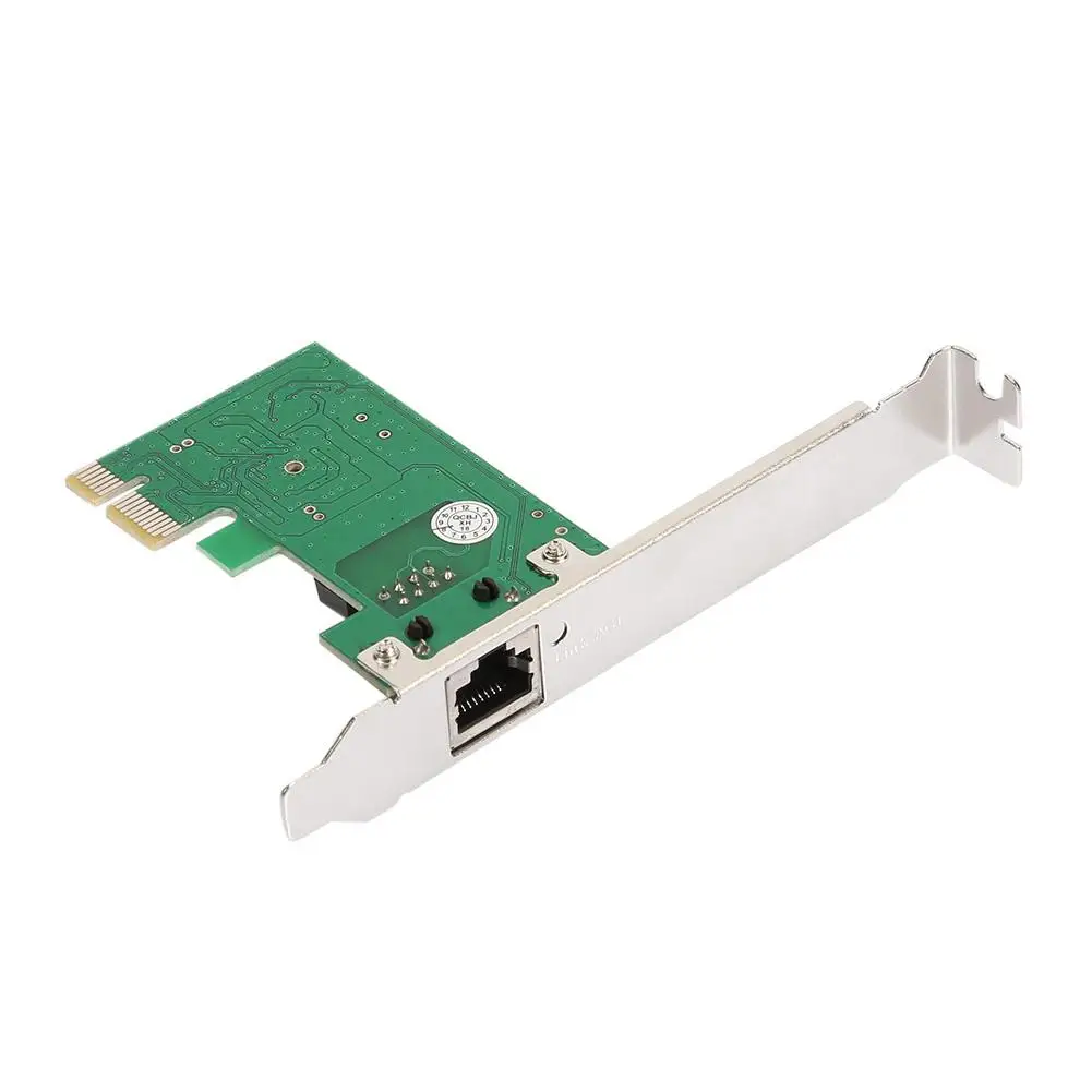 Cartes réseau,Carte réseau PCI Express Ethernet Gigabit 10-100-1000Mbps ...