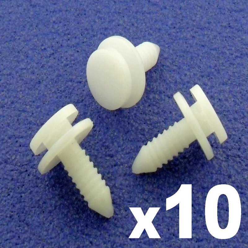 10x For Vw Volkswagen Interior Trim Panel Clips- Interior Pillar Trim ...