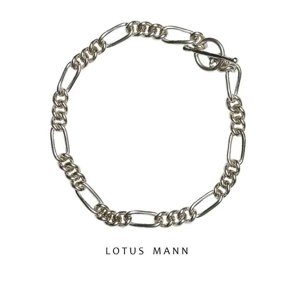 Lotus Mann Sterling silver 925 chain bracelet|Chain & Link Bracelets ...