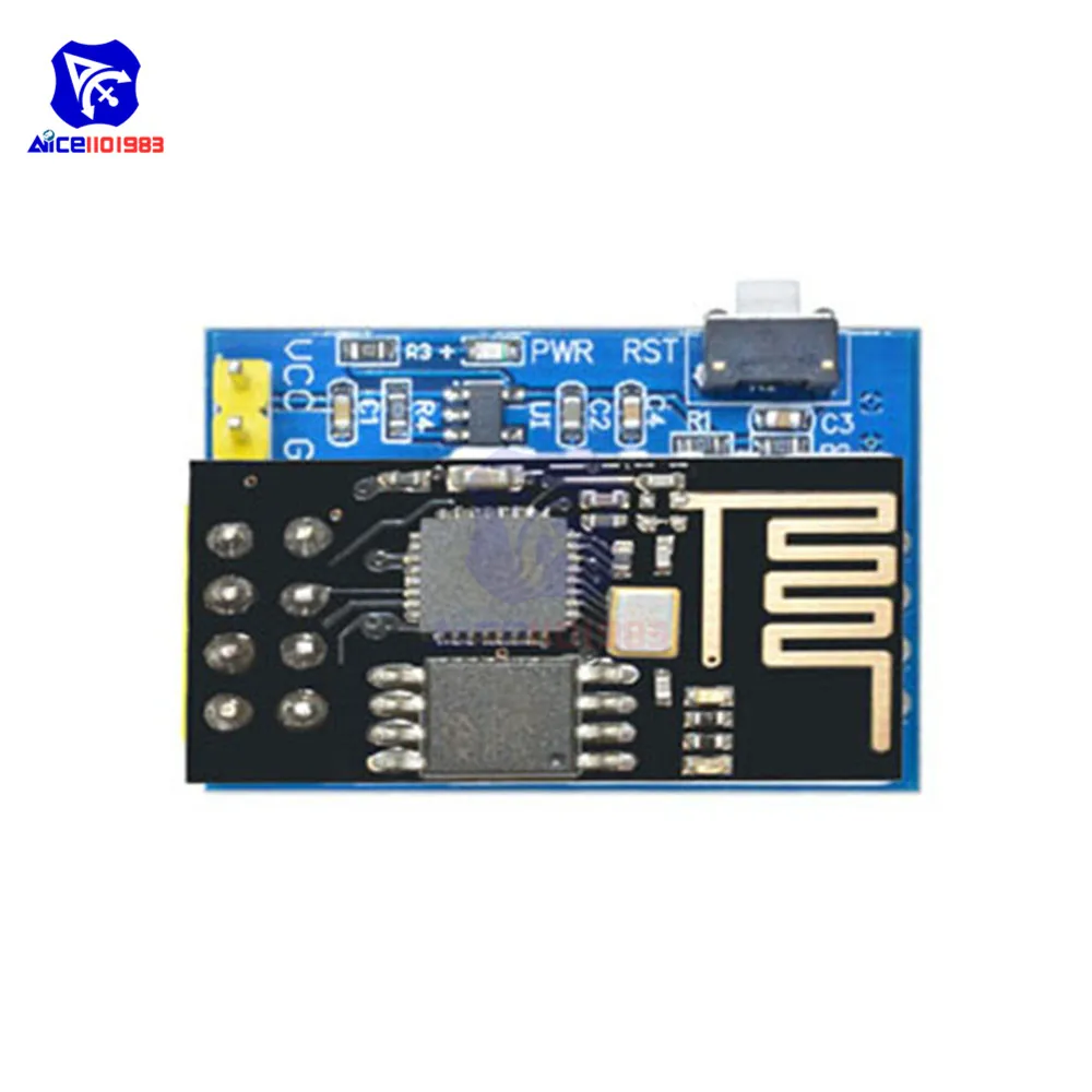 Carte WiFi sans fil ESP8266 ESP01S ESP01, Module de capteur de ...