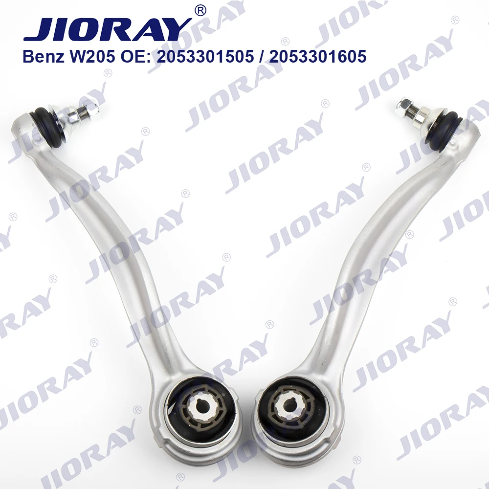 JIORAY-Pair-Front-Lower-Suspension-Control-Arm-Curve-For-Mercedes-Benz ...