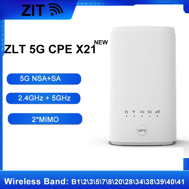 Nuovo-ROUTER-Wireless-5G-CPE-ZLT-X21WIFI-router-con-scheda-Sim-5g-Dual ...