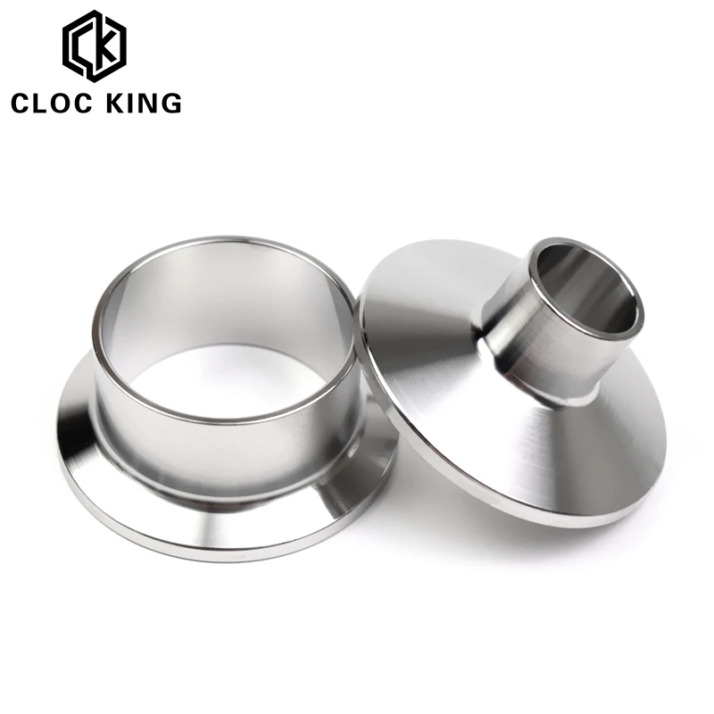 Tubería sanitaria de acero inoxidable SS304, 12,7mm, 19mm, 38mm, 51mm, 76mm, 159mm OD, férula de ...