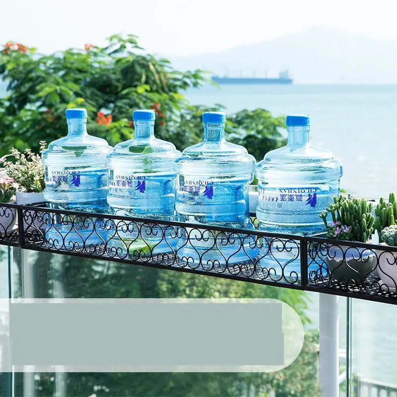 Dekoru Decor Balcony Iron Afscherming Shelves Balcone Metal Raflar ...