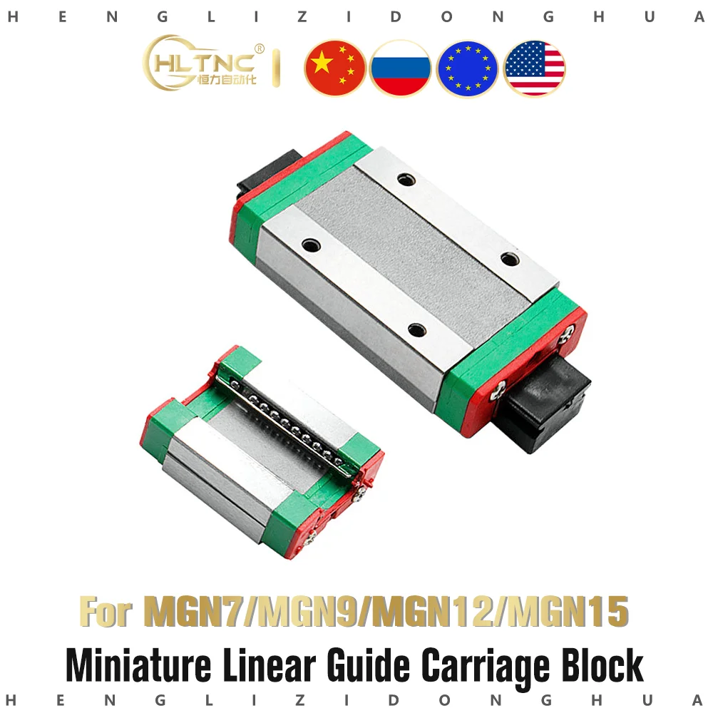 Mgn7h Mgn7c Mgn9h Mgn9c Mgn12h Mgn12c Mgn15h Mgn15c Carriage Block Fit Mgn9 Mgn7 Mgn12 Miniature ...