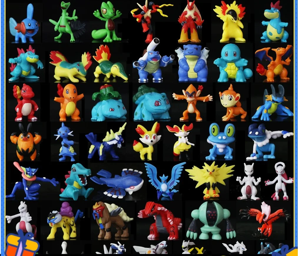 Tomy Pokemon Action Figure Model Toy Super Mega Evolution God Beast ...