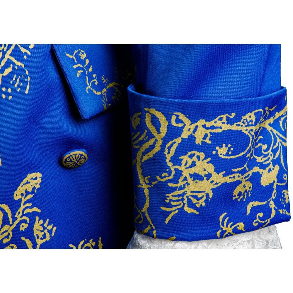 Film Beauty And The Beast Dan Stevens Prince Cosplay Costume ...