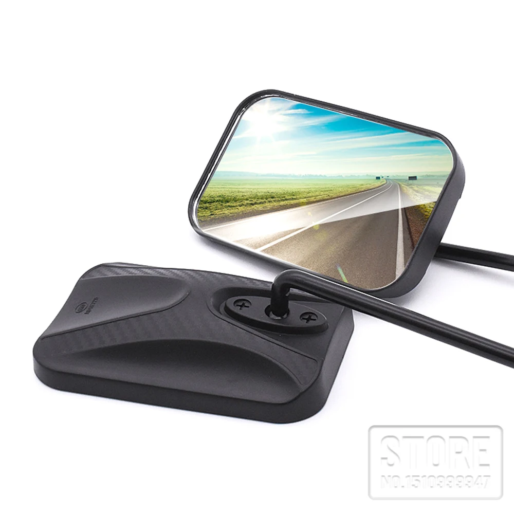 Universal Motorcycle Rearview Mirror 10mm Screw Scooter Parts Moto ...