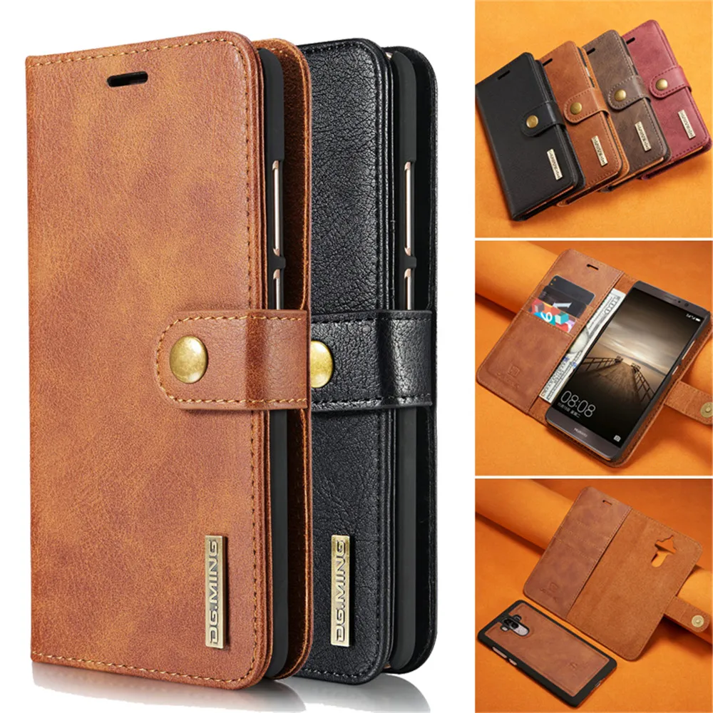 Leather Case For Huawei Mate 40 30 Pro 20 Lite Coque Magnetic Wallet ...