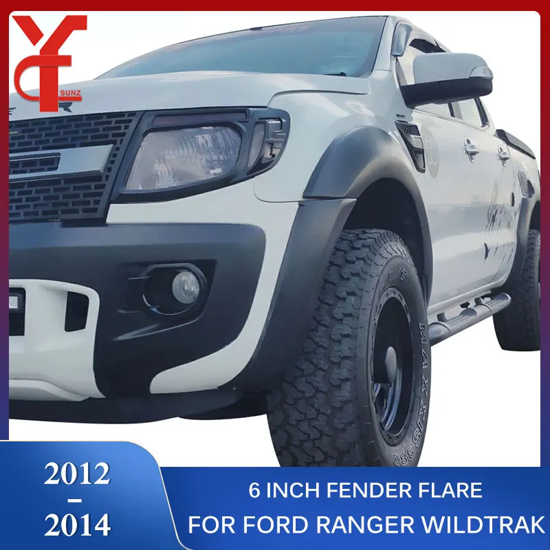 6-Inch-OEM-design-Fender-Flares-Accessories-For-Ford-Ranger-2012-2013 ...