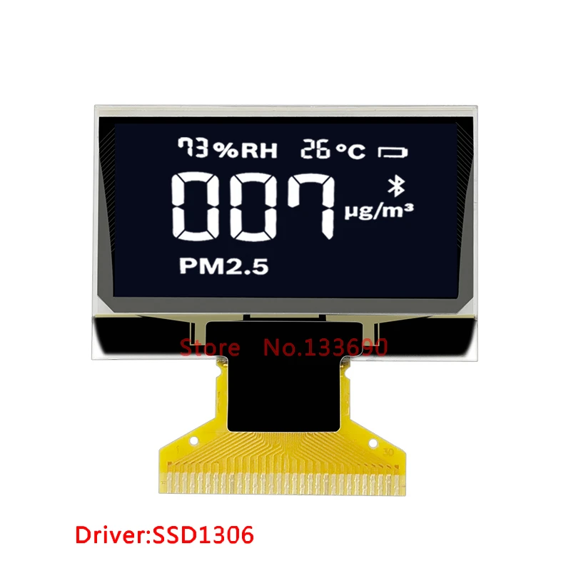 1.3'' Inch Oled Display Module With 128x64 Resolution White On Black ...