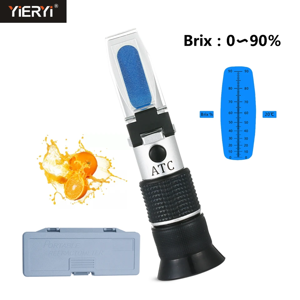 Home Brewing Tool Vikye 0-20% Brix Refractometer - Sugar Test Meter ...