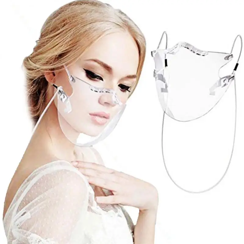 New-Transparent-Protective-Mask-Full-Face-Shield-PC-Dustproof-Safety ...