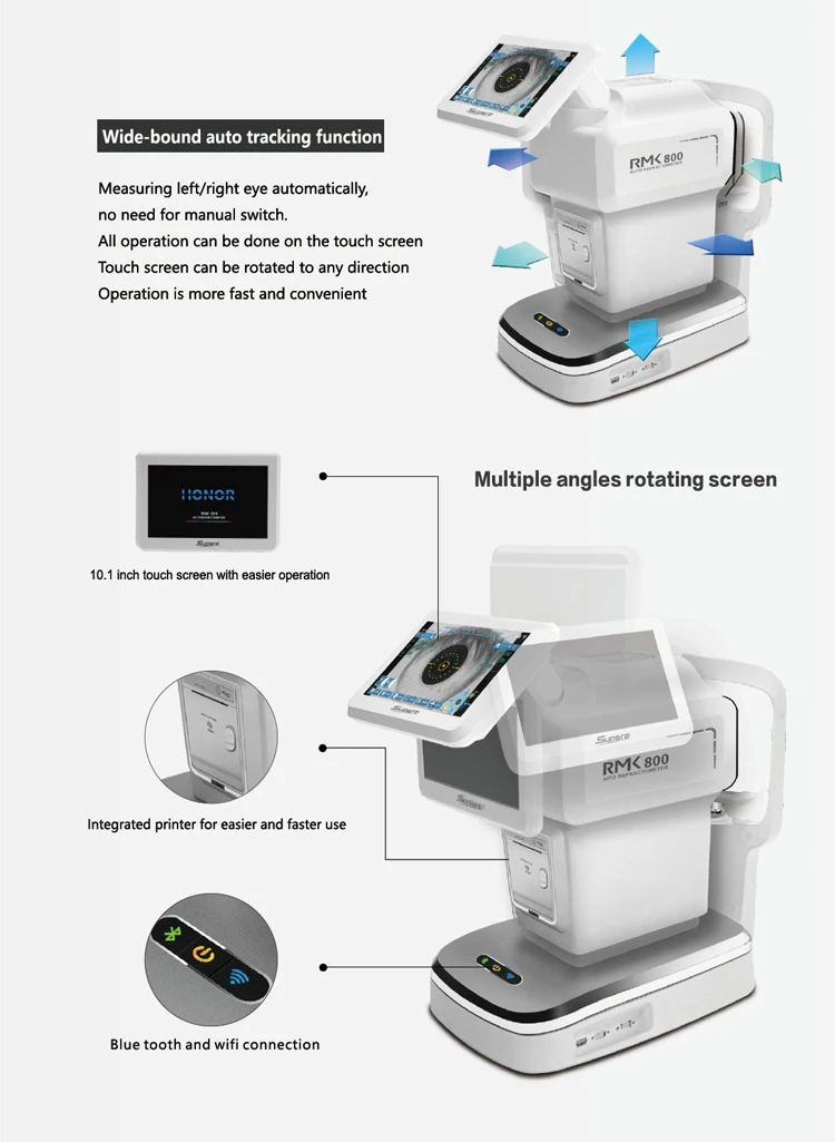 RMK-800 Auto Refractometer with Keratometer,Optometry Instruments