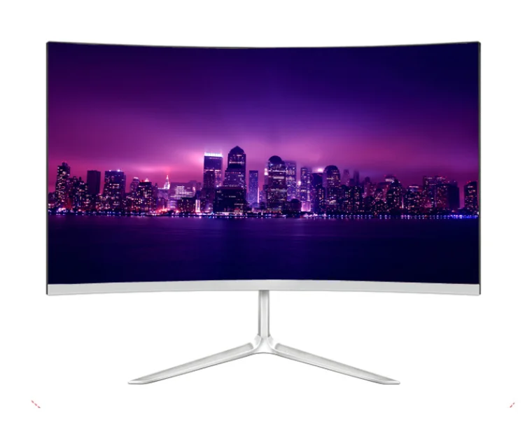 2K resolution white led monitor HD curved 24 2inch 144HZ gaming monitor ...