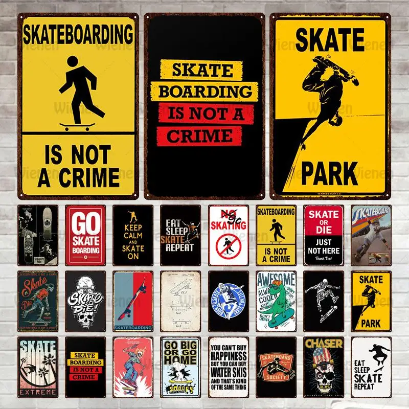 Go Skateboarding Sign