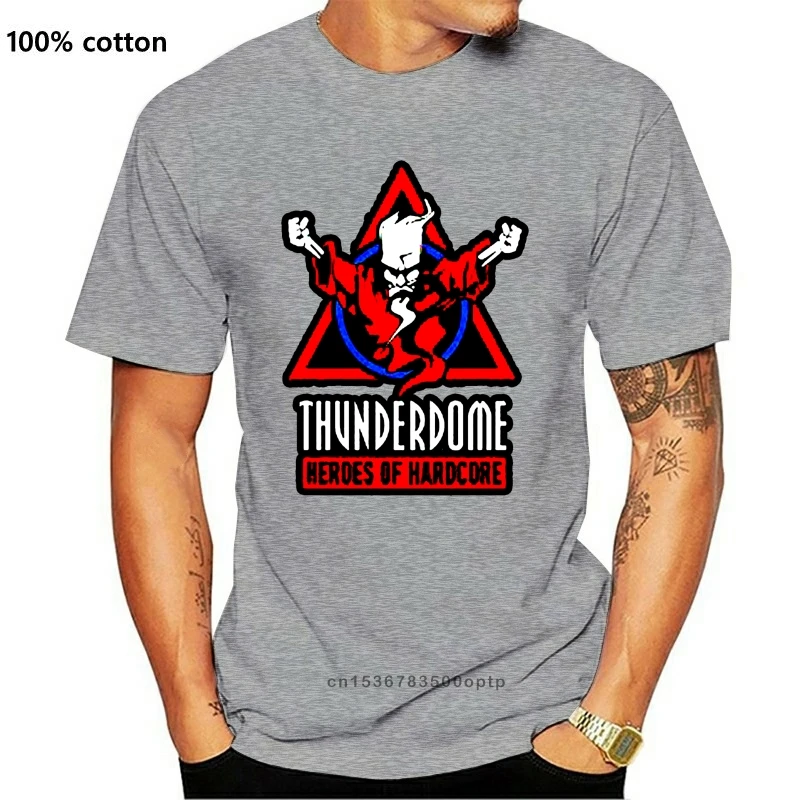 New Thunderdome Music Concert Logo Men'S Black T Shirt Size S 3Xl ...