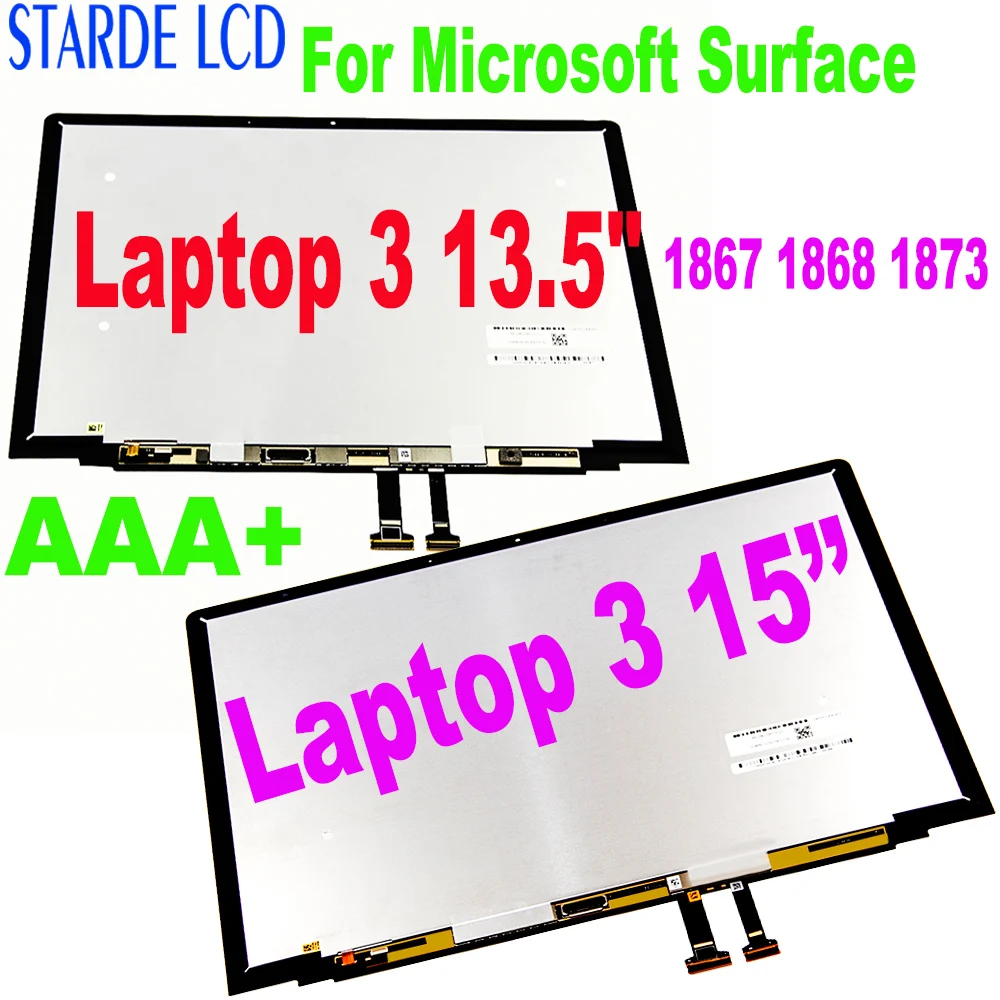 13-5-For-Microsoft-Surface-Laptop-3-1867-LCD-Display-Touch-Screen ...