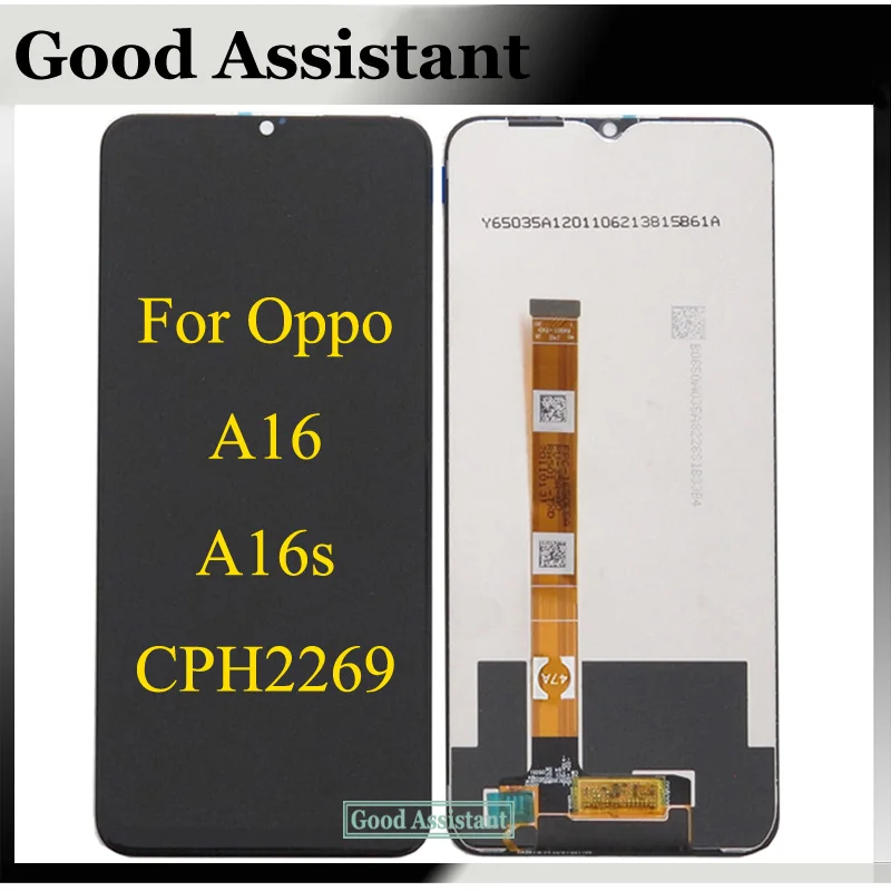 Black-6-52-For-OPPO-A16-CPH2269-LCD-Display-Touch-Digitizer-Screen-Assembly-Replacement-Parts ...