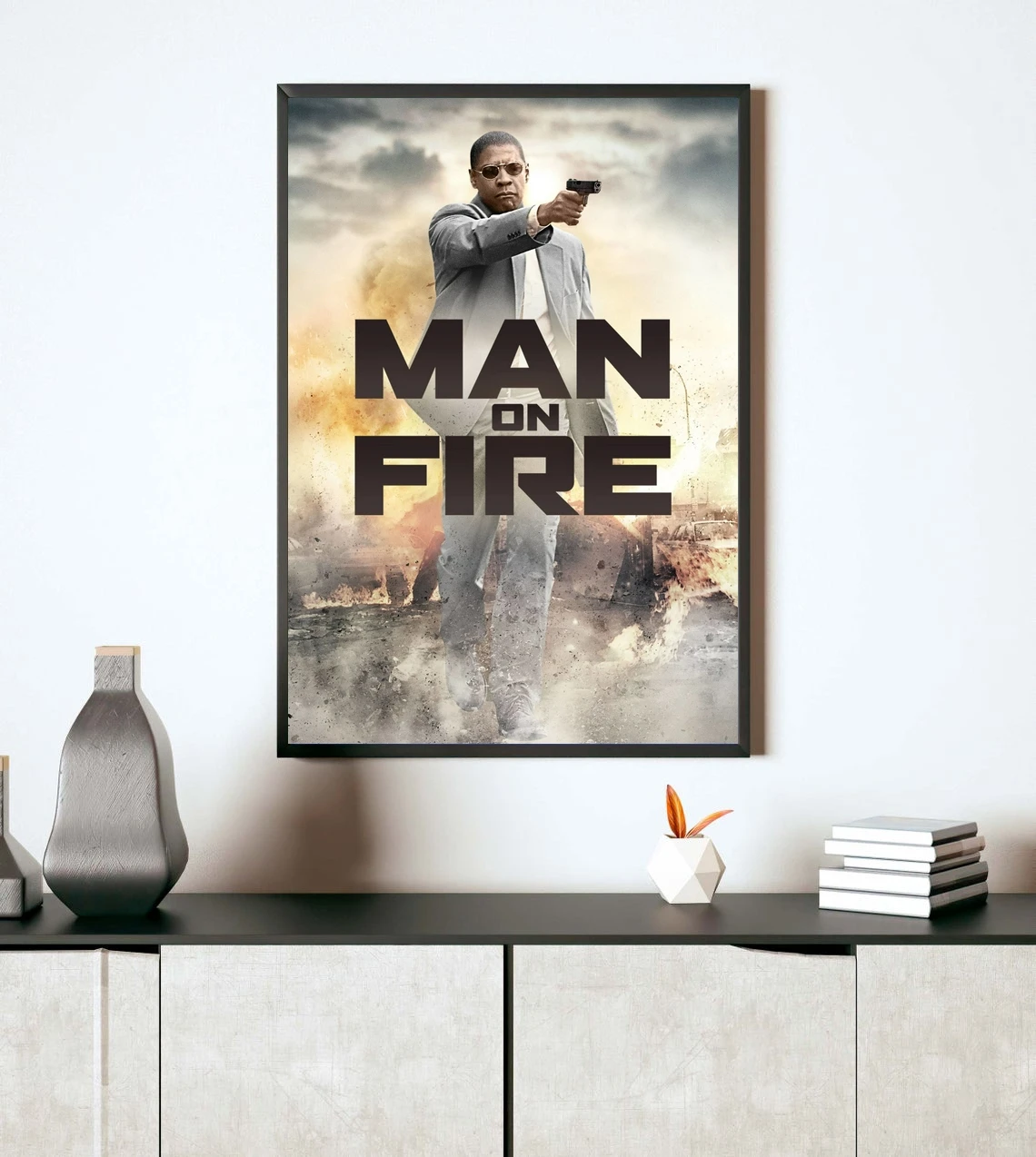 Man On Fire Poster