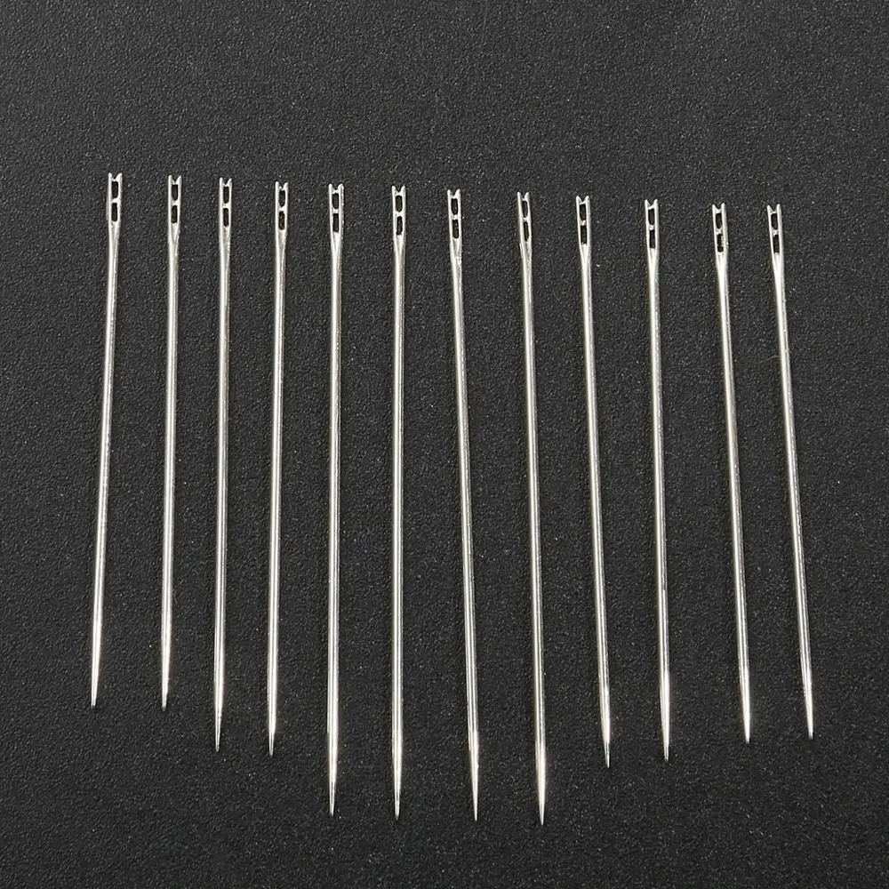 12Pcs-set-Multi-size-Blind-Needles-Sewing-Needles-Side-Opening ...