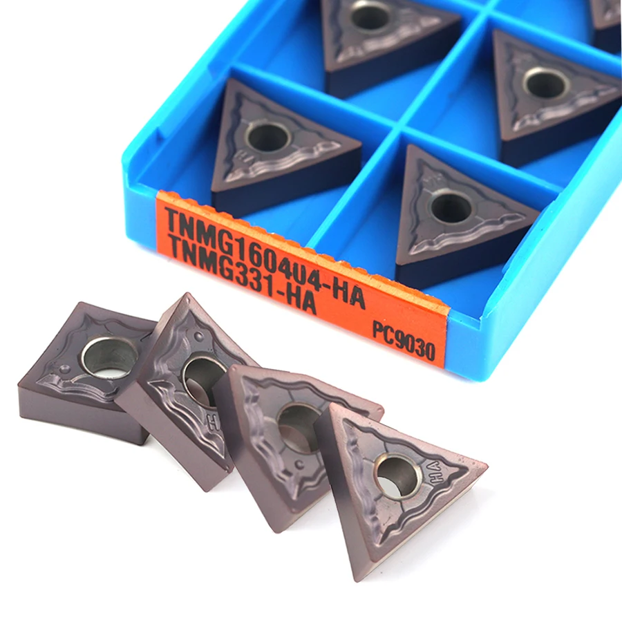 10pcs-TNMG160404-TNMG160408-HA-PC9030-CNC-lathe-insert-carbide-blade-CNMG120404-WNMG080404-metal ...