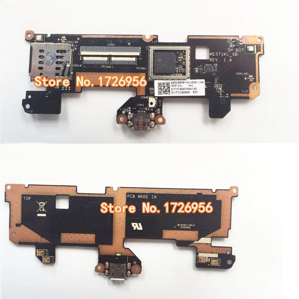 Genuine Original For Nexus 7 Me571kl Charger Usb Touch Control Board ...
