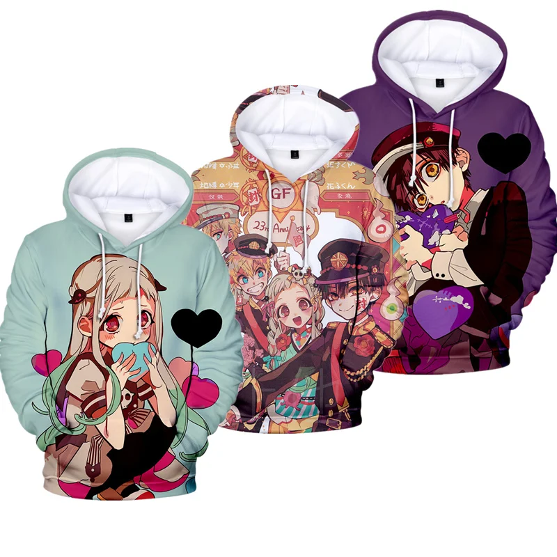 Toilet-bound Hanako-kun Hoodies Sweatshirts Nene Yashiro Jibaku Shounen ...