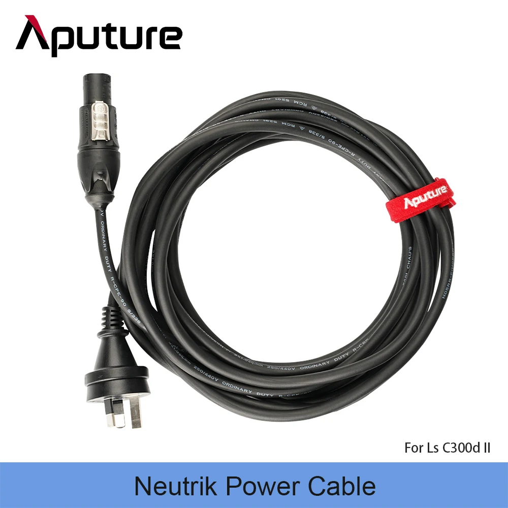 Aputure Neutrik Power Cable for LS C120d II C300d II 300x 600d Nova ...