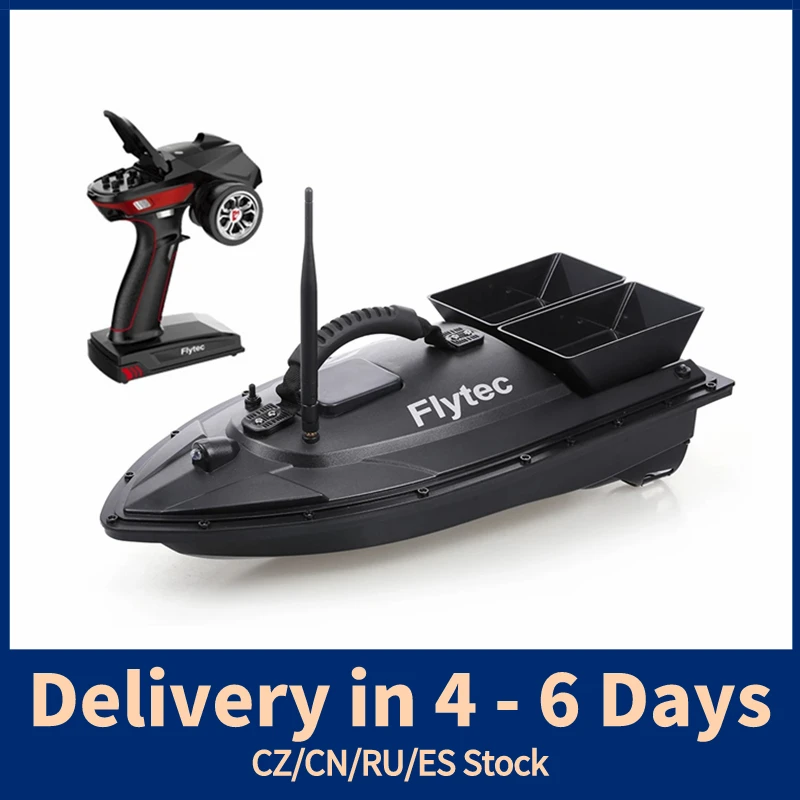 Flytec barco de pesca a Control remoto V500, barco de cebo a Control ...