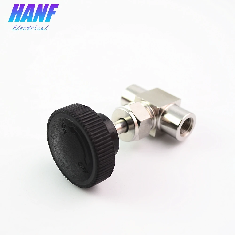 1pc Adjustable Needle Valve 1/8" 1/4" 3/8" 1/2" BSP Equal female Thread ...