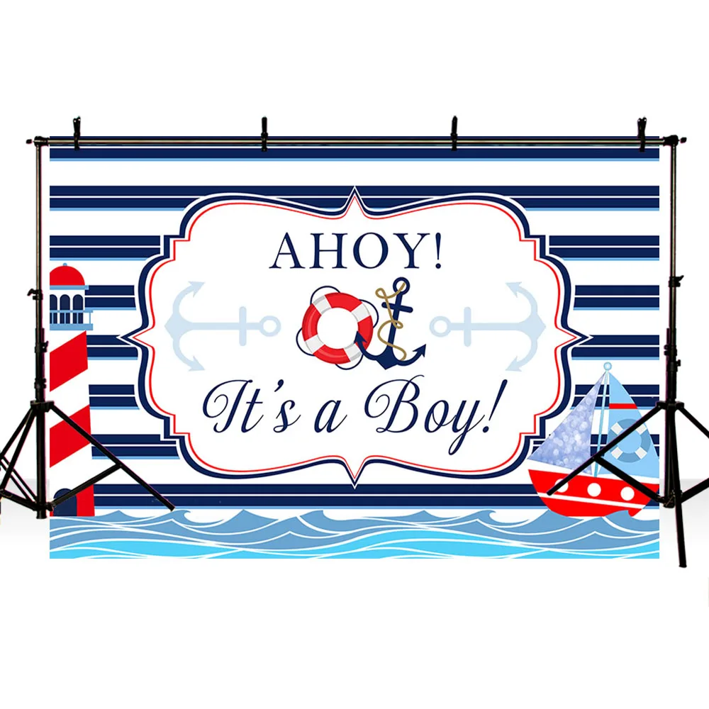Ahoy Boy Banner