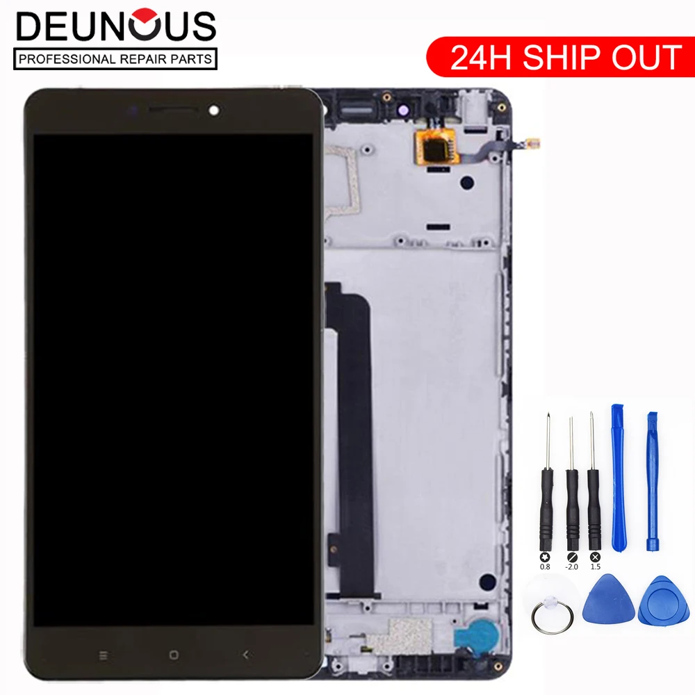 6.44"1920x1080 IPS LCD Display For XIAOMI MI MAX 2 LCD Touch Screen for ...