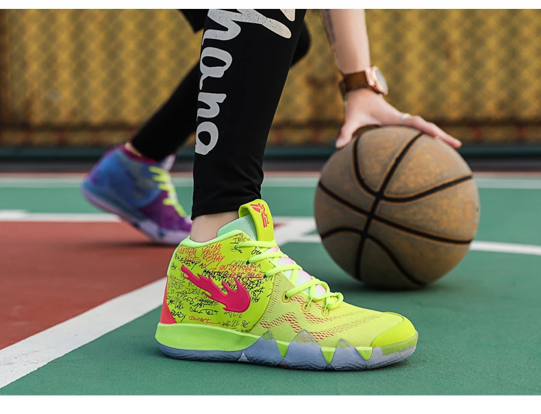 Новые мужские Баскетбол обувь zapatillas hombre Deportiva; сезон весна ...