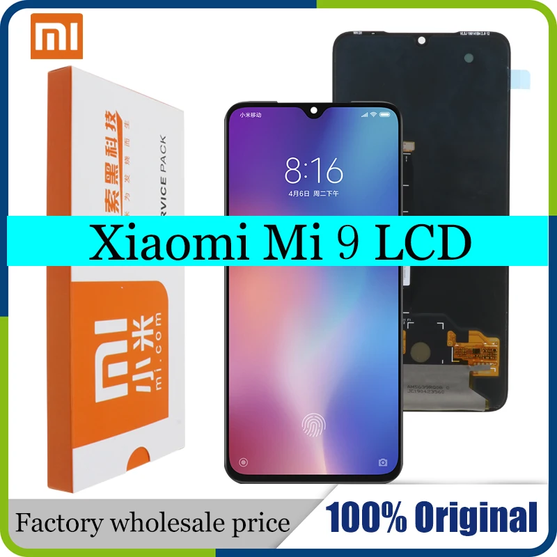 Lcd Display Replacement | Mi 9 Original Display | Mi 9 Original Screen ...