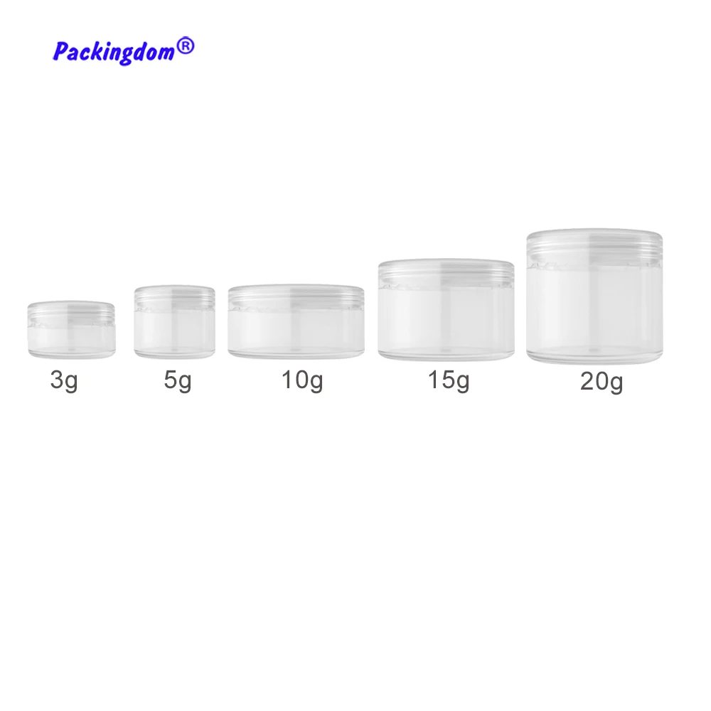 50pcs-Plastic-Container-Cream-Jar-Clear-Empty-Glitters-Packaging-Small ...