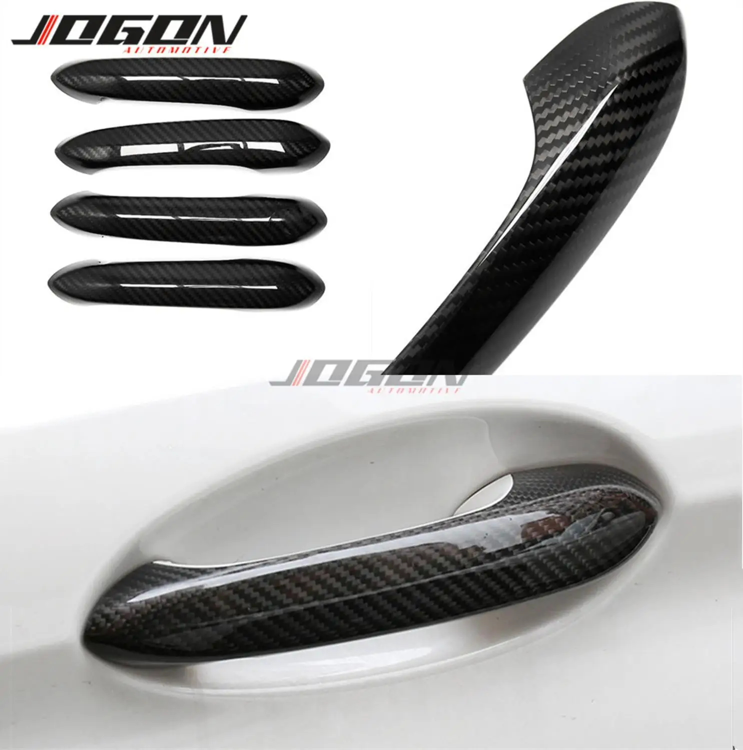 Real-Carbon-Fiber-Car-Door-Handle-Cover-Trim-For-BMW-3-5-6-Series-G20 ...