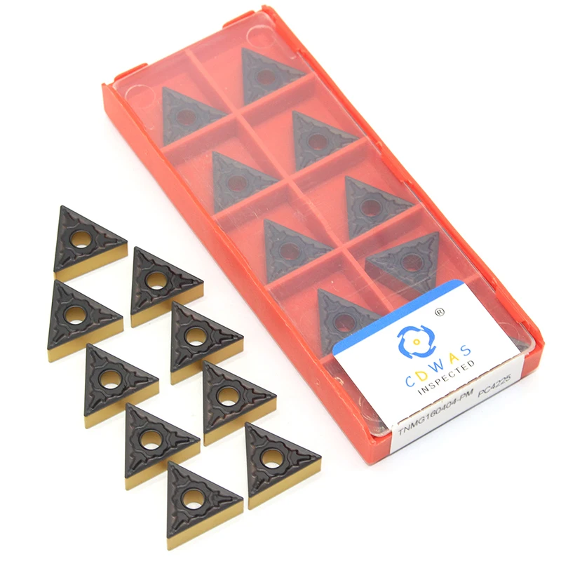 TNMG160404 PM PC4225 высококачественный резец для наружной обточки TNMG ...