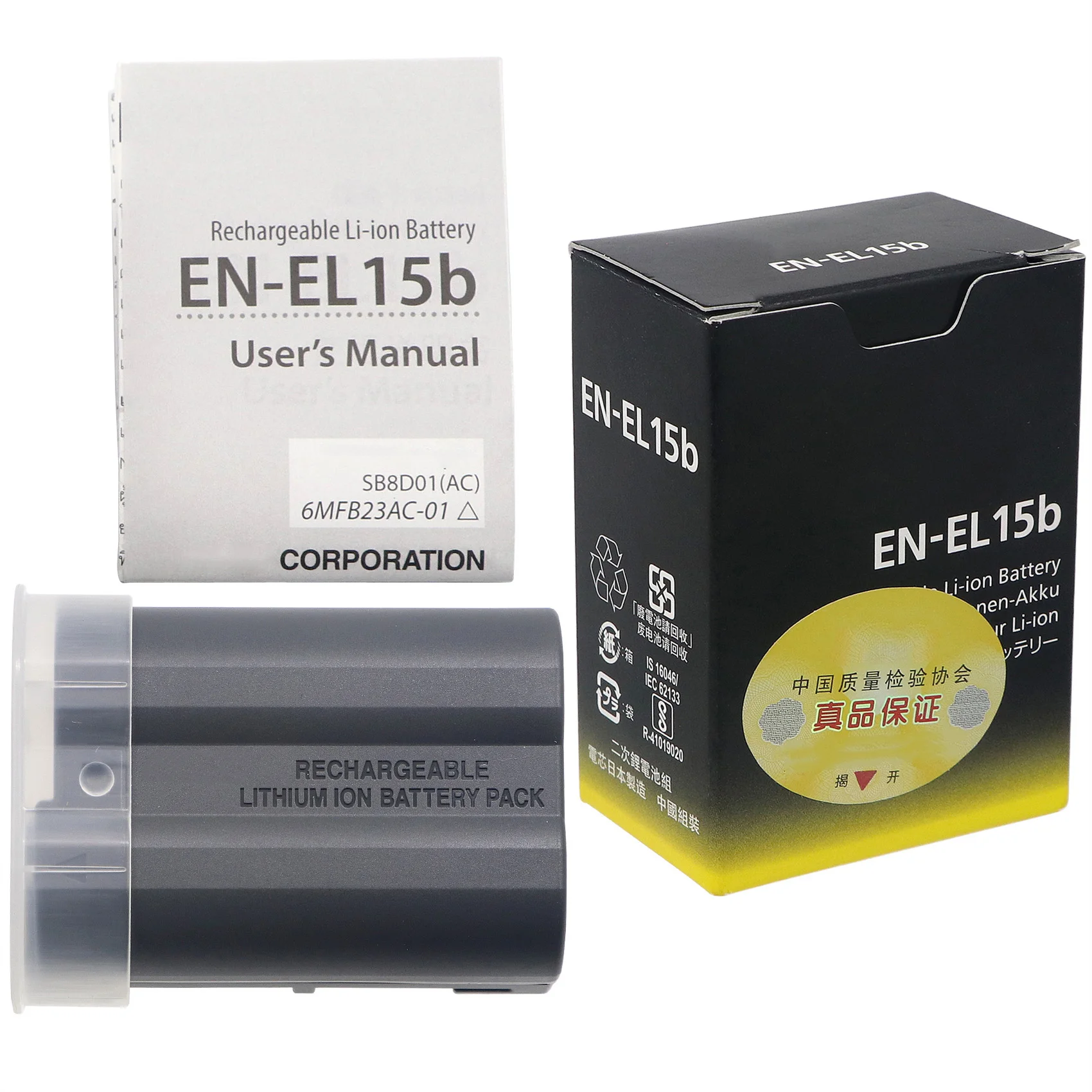 Alta Qualidade Original EN EL15b ENEL15b EN EL15a Bateria Da Câmera ...