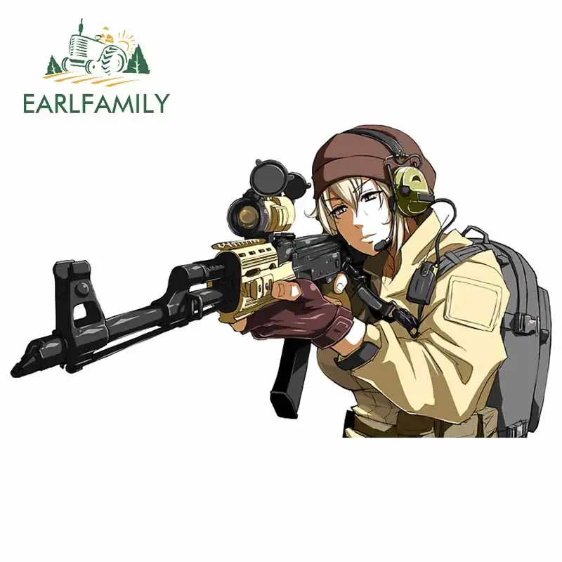 Anime Boy With Gun