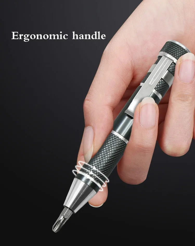 TOURNEVIS,silvery--Mini tournevis de précision en aluminium ...