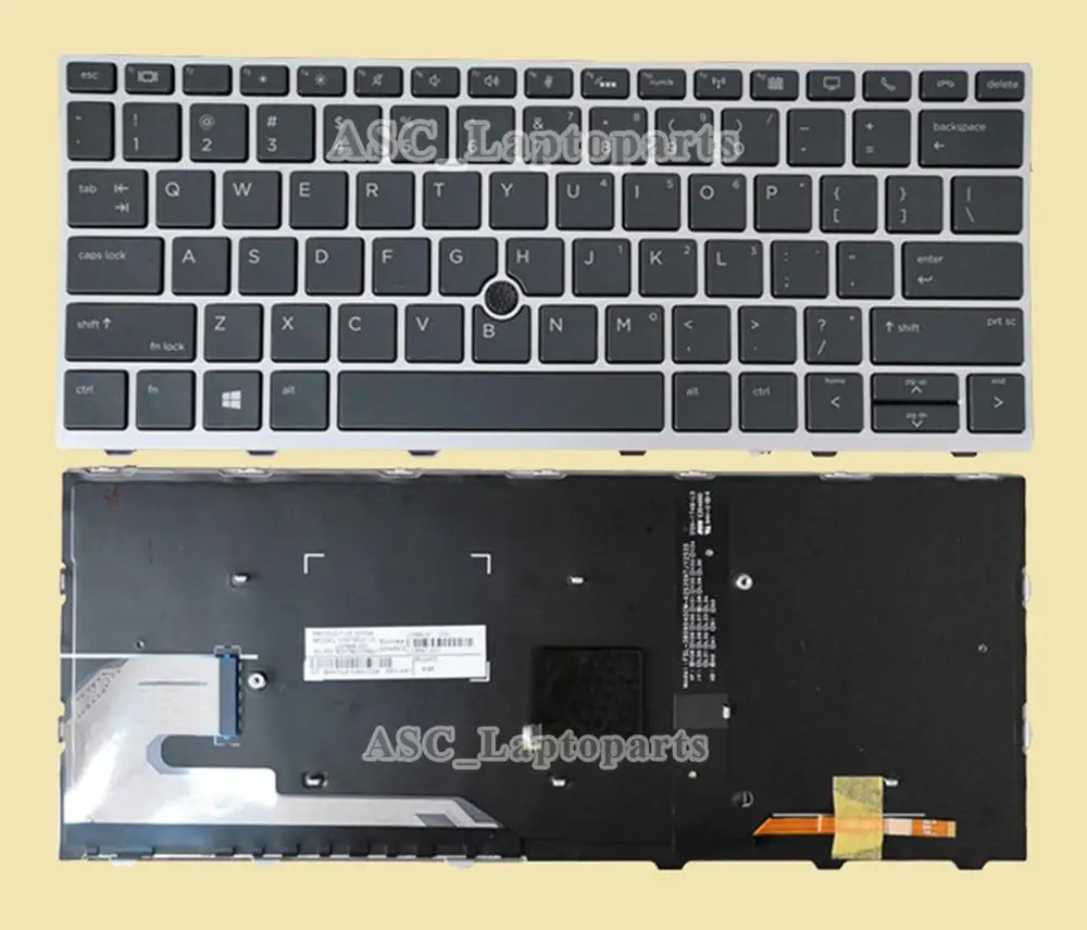 New Us Qwerty Keyboard For Hp Elitebook 735 G6 830 G6 836 G6 Laptop ...