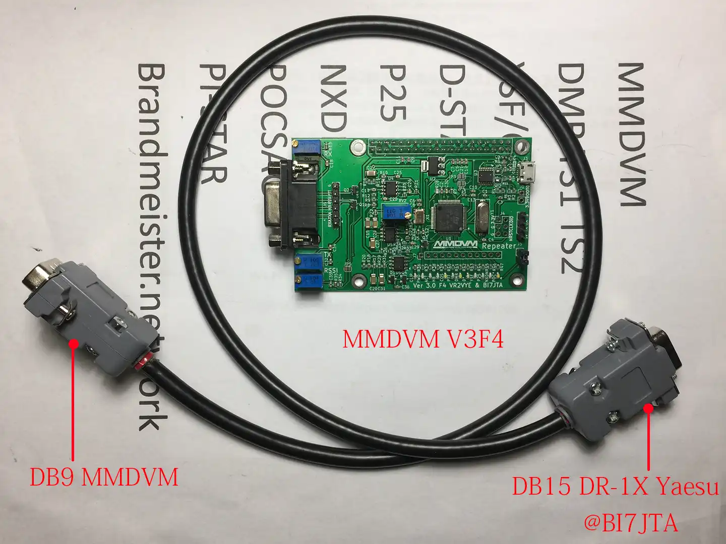 MMDVM Repeater Board V3F4 for DMR C4FM/YSF,NXDN DSTAR POCSAG P25,USB ...